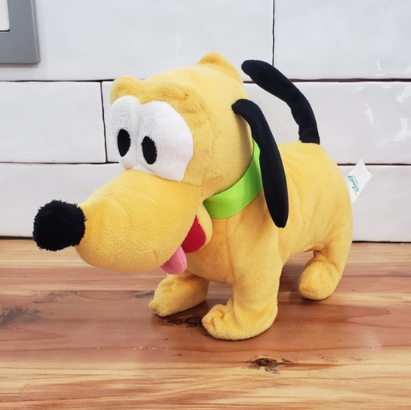 Disney | Toys | Disney Baby Pluto Animated Walking Plush | Poshmark